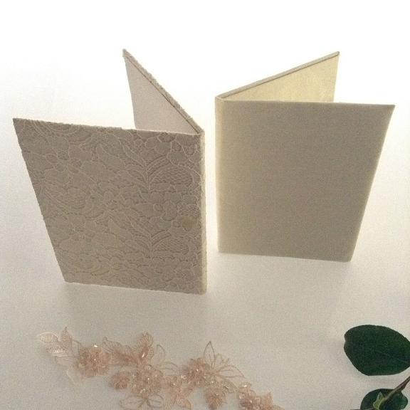 Classic A5 Silk & Lace Folio | Kcraft